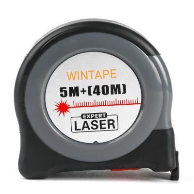 China WINTAPE 2 in 1 Digital Laser Measuring Tape 40m Range USB Rechargeable Handheld for sale