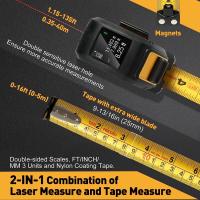 China ABS Case Laser Measuring Tape Custom Logo Wear Resistant Outdoor for sale