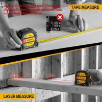 China ABS Case Laser Measuring Tape Custom Logo Wear Resistant Outdoor for sale