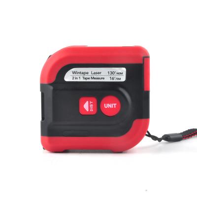 China Custom Laser Tape Measure 130ft Laser Range Finder Rechargeable Distance Meter Outdoor for sale