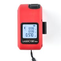 China Custom Laser Tape Measure 130ft Laser Range Finder Rechargeable Distance Meter Outdoor for sale