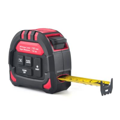 China Custom Laser Distance Meter 130ft with Area Volume Pythagorea USB Charging for sale