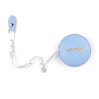 China Wintape Personalised Soft Leather Tape Measure 60 Inches 150 cm Body Measuring for sale