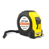 China Wintape Extra Long 8m 26ft Diameter Measuring Tape Nylon Coated Steel Pi Ruler Inch Markings for sale