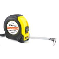 China Wintape Extra Long 8m 26ft Diameter Measuring Tape Nylon Coated Steel Pi Ruler Inch Markings for sale