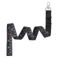 China Black Nylon Tape Measure 160cm Metric Imperial Dual Scale Measuring Tool for Professional Personal Use for sale