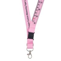 China Wintape Pink Soft Cloth Tape Measure Lanyard 160cm x 2.5cm Lightweight Precise Measurement Tool for sale