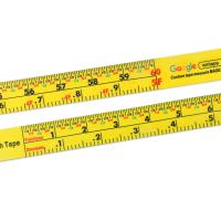 China Wintape 60 Inch Portable Cloth Tape Measure with Fractions and Decimals Metric Imperial Scales for sale