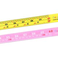 China 1.5m Lightweight Cloth Tape Measure Portable Fabric Measuring Tool with Decimal and Fraction Scales for sale