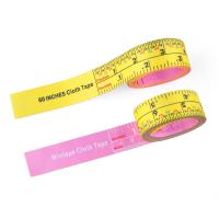 China 1.5m Lightweight Cloth Tape Measure Portable Fabric Measuring Tool with Decimal and Fraction Scales for sale
