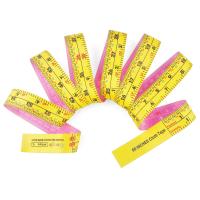 China 1.5m Lightweight Cloth Tape Measure Portable Fabric Measuring Tool with Decimal and Fraction Scales for sale