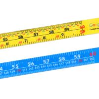 China Soft Fabric Tape Measure 152cm x 2.5cm Dual Sided Body Measuring Tool for Fitness and Sewing for sale