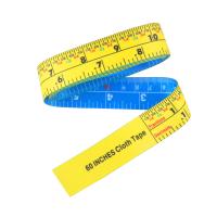 China Soft Fabric Tape Measure 152cm x 2.5cm Dual Sided Body Measuring Tool for Fitness and Sewing for sale