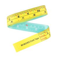 China Wintape 152cm Soft Fabric Measuring Tape for Personal Trainers Fitness Progress Tracking Easy Read for sale