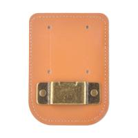 China Wintape Metal Leather Tape Measure Holster for Belt Bronze 4.69x3.35x0.51 Inches for sale