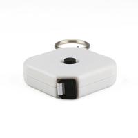 China Wintape 60 Inch 1.5M Retractable Measuring Tape Square White Body Tape Measure with Key Ring for sale