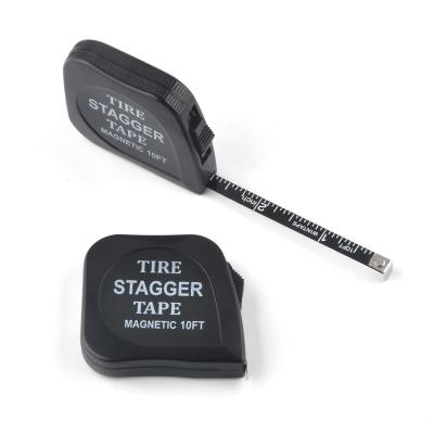 China Wintape 10ft Magnetic Tire Tape Measure with Custom Logo for Auto Parts Tire Size Measurement for sale