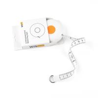 China Wintape 2m Retractable Body Measuring Tape Egg Shape ABS Case PVC Fiberglass Tape 13mm Wide for sale