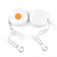 China Wintape 2m Retractable Body Measuring Tape Egg Shape ABS Case PVC Fiberglass Tape 13mm Wide for sale