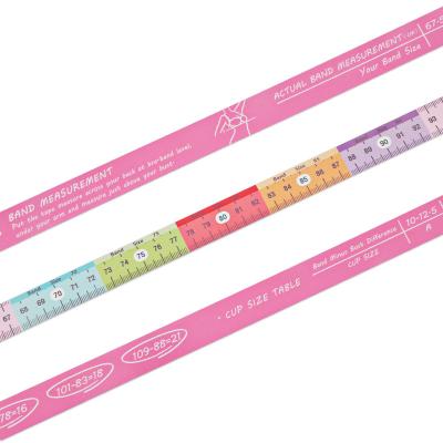 China Wintape 150cm Flexible Metric Bust Size Tape Measure for Women Bra Sizing Tool for sale