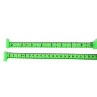 China Wintape Custom 2m 80inch Green Vinyl Coated Soft Plastic Measuring Tape for Body Size Measurement for sale