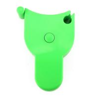 China Wintape Custom 2m 80inch Green Vinyl Coated Soft Plastic Measuring Tape for Body Size Measurement for sale