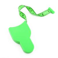 China Wintape Custom 2m 80inch Green Vinyl Coated Soft Plastic Measuring Tape for Body Size Measurement for sale