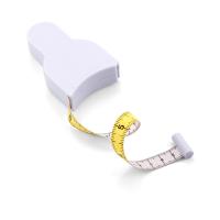 China Custom 80in Body Measuring Tape Vinyl Coated for Arms Chest Thigh Waist Personal Trainer for sale