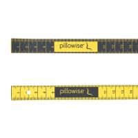 China Eco Friendly Disposable Paper Tape Measure 1 Meter Lightweight Ruler for Household Pillow Size Measuring for sale