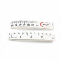 China Water Resistant 100cm Paper Measuring Tape Ruler for Accurate Lightweight Measurements for sale