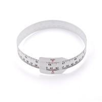 China Customized Sturdy PP Plastic Head Mid Upper Arm Circumference Tape 60 Inches For Adults Measuring for sale