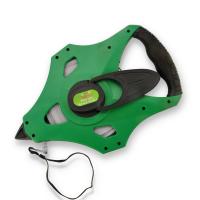 China Wintape Open Reel Fiberglass Tape Measure 50m 165ft for Landscaping Gardening for sale