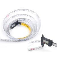 China Wintape 50m 165ft Fiberglass Long Tape Measure for Outdoor Surveying and Construction for sale