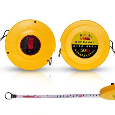 China Portable 50m Steel Tape Measure for Infrastructure Engineering Distance Measuring for sale