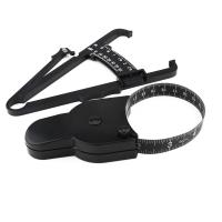 China Wintape Cool Black Body Fat Caliper Measuring Tape Set 80 Inch Locking Pin Push Button Retraction for sale