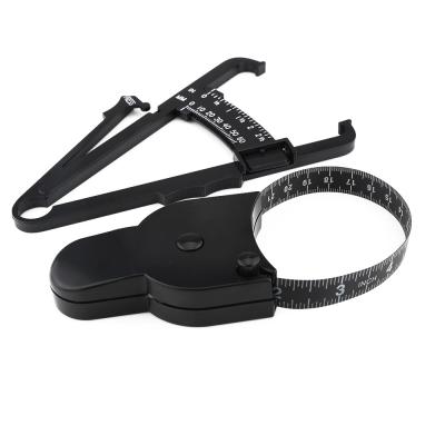 China Wintape Cool Black Body Fat Caliper Measuring Tape Set 80 Inch Locking Pin Push Button Retraction for sale