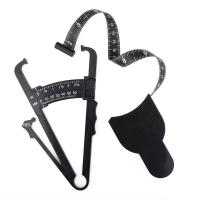 China Wintape Cool Black Body Fat Caliper Measuring Tape Set 80 Inch Locking Pin Push Button Retraction for sale