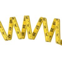 China Promotional Soft Tape Measure 60 Inch 150 cm Sewing Body Tape Ruler for Tailor Clothes Shop for sale