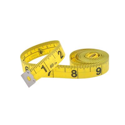 China Promotional Soft Tape Measure 60 Inch 150 cm Sewing Body Tape Ruler for Tailor Clothes Shop for sale