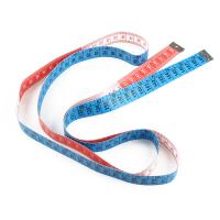 China 150cm Multicolor PVC Fiberglass Measuring Tape for Body Fabric Sewing Tailor Knitting for sale