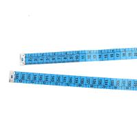 China 150cm Multicolor PVC Fiberglass Measuring Tape for Body Fabric Sewing Tailor Knitting for sale