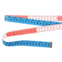 China 150cm Multicolor PVC Fiberglass Measuring Tape for Body Fabric Sewing Tailor Knitting for sale