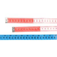 China 150cm Multicolor PVC Fiberglass Measuring Tape for Body Fabric Sewing Tailor Knitting for sale