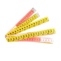 China Soft Flat Sewing Tailor Tape Measure 150cm Portable Body Height Metric Scale Waist Circumference for sale