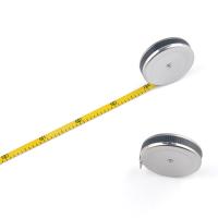 China Wintape 2m Metric Steel Outside Diameter and Circumference Measurement Tape Stainless Steel Case for sale