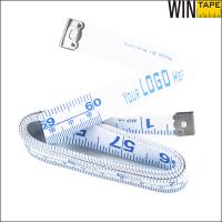 China Wintape Mini 60-Inch 1.5m White Waterproof Soft Body Measuring Tape with Blue Printing for sale