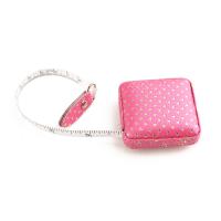 China Wintape 150cm 60inch Pink Body Measuring Tape PVC Fiberglass Tailor Sewing Ruler with Lock for sale