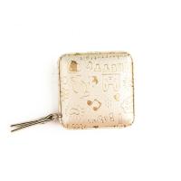 China Wintape Floral PU Leather Square Body Tape Measure 150cm 60inch Mini Sewing Cloth Tailor Measuring Tape for sale