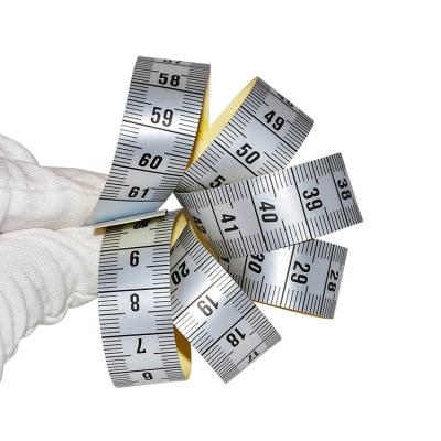 China Waterproof Adhesive Workbench Ruler Tape 60cm Dual Scale Fish Measuring Tape for Boat Kayak Table for sale