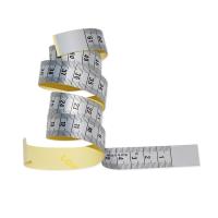 China Waterproof Adhesive Workbench Ruler Tape 60cm Dual Scale Fish Measuring Tape for Boat Kayak Table for sale